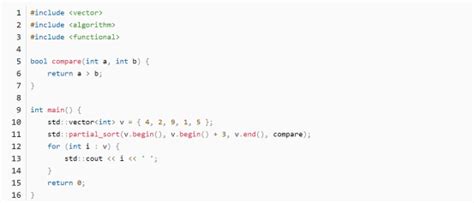 C sort stable sort 和partial sort 排序函数详解 阿里云开发者社区