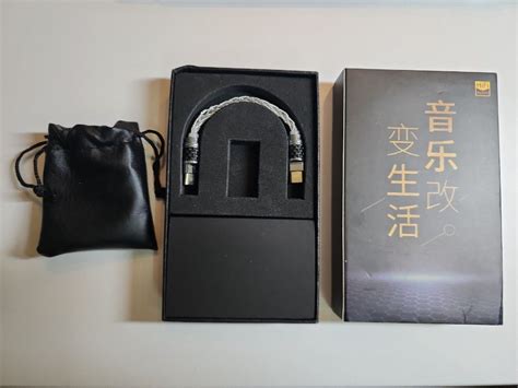 Hi Res OTG Usb C To Usb C Silver 8core Cable Audio Portable Audio Accessories On Carousell