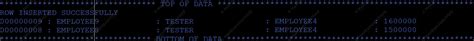 Db2 Sensitive Static Scroll Cursor Example