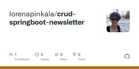 Github Lorenapinkalacrud Springboot Newsletter