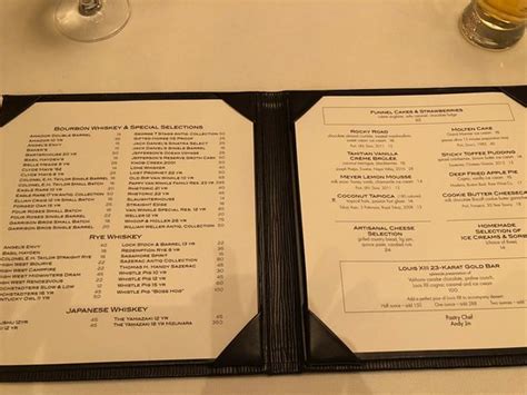 Sw Steakhouse Las Vegas Menu Prices And Restaurant Reviews Tripadvisor
