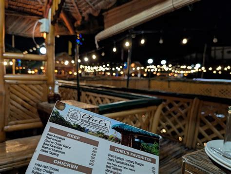Menu At Dhels Grill And Restaurant Malolos