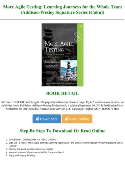 More Agile Testing Learn