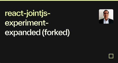 React Jointjs Experiment Expanded Forked Codesandbox