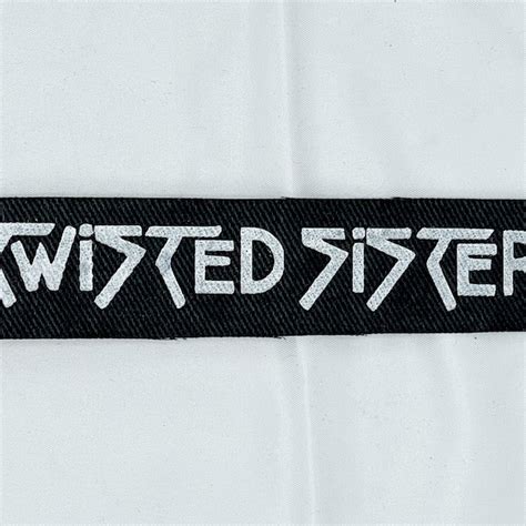 Twisted Sister Patch Etsy Uk