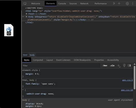 Dragging Random Stuffs Inside Webview Shows Weird Looking Icon · Issue 15969 · Dotnetmaui · Github