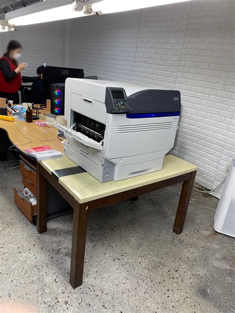 프린터 렌탈 A3 프린터 스티커 디자인 출력업체 오키oki Es9411 네이버 블로그