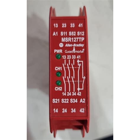 Allen Bradley 440r N23132 Series C Msr127tp Safety Relay