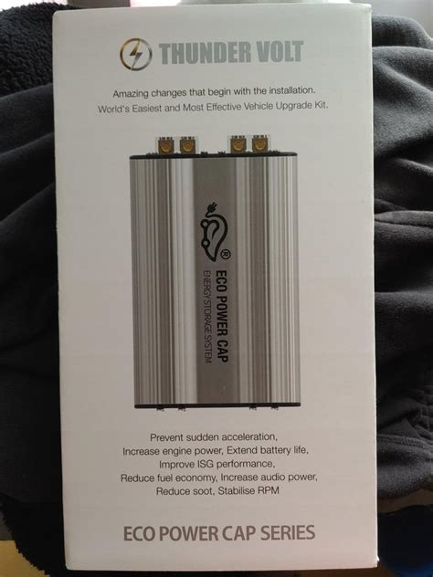 새제품 최신형 에코파워캡 썬더볼트 새상품 세컨웨어헬로마켓