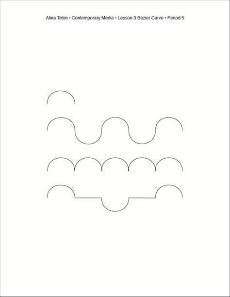Lesson 3 Bezier Curve Alina S Graphic Design