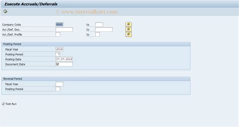 ACCR SAP Tcode Execute Accruals Deferrals ACCR SAP Tcode Execute Accruals Deferrals