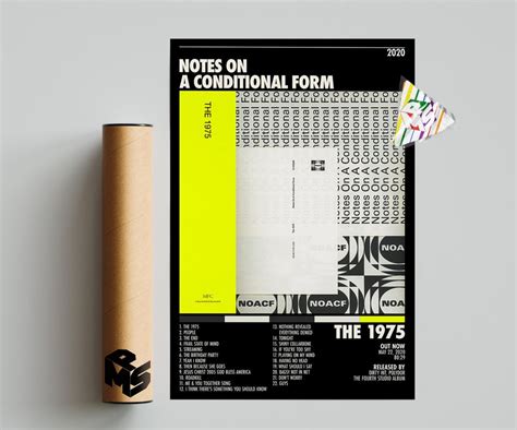 The 1975 Poster Notes On A Conditional Form Poster 9 × 11 Sold By
