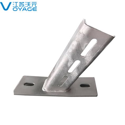Heavy Duty Galvanized Welding Brackets For Wind Turbine Components