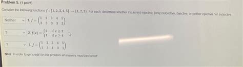 solved consider thei following functons