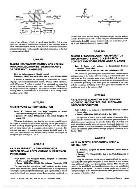 Pdf Speech Recognition Using A Neural Net Dokumen Tips