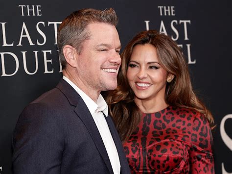 The Incredible Love Story Of Matt Damon And The Argentine Luciana Barroso