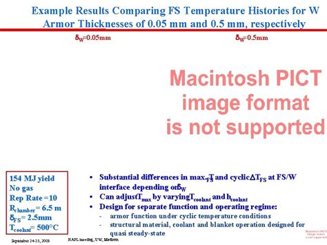 Armor Configuration Thermal Analysis 1 Parametric Analysis In