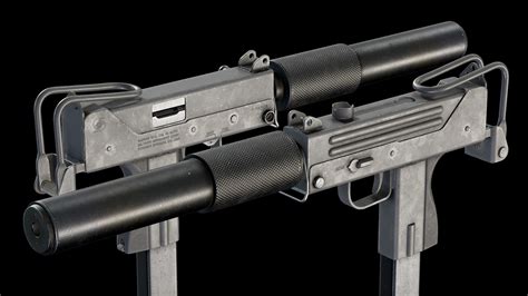 Mac 10 Buy Royalty Free 3d Model By Mindev D110da3 Sketchfab Store