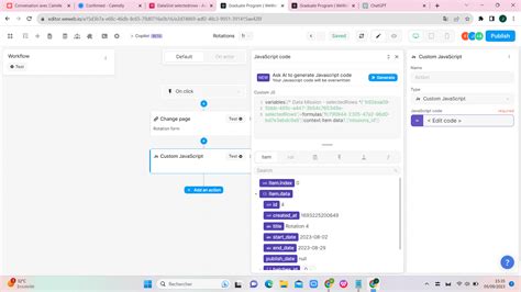 DataGrid Selectedrows How Do I WeWeb Community