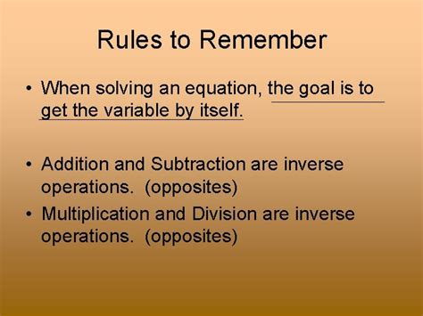Solving Two Step Equations Lesson 4 4 Rules Solving Two Step Equations Lesson 4 4 Rules