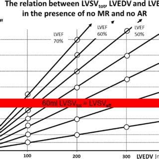 The Relation Between Total Left Ventricular LV Stroke Volume LVSV Download Scientific