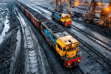 레일의 기관차 및 마차