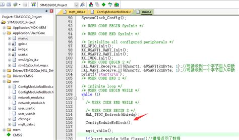 Stm32g030f6p6slm332y连接mqtt程序 美格 4g 广源时代 博客园