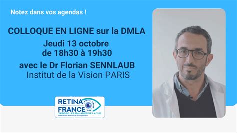 Colloque En Ligne Sur La Dmla Retina France