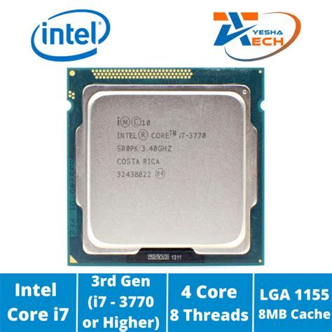 Daraz Like New Intel Core I7 3rd Generation Desktop Processor Bd