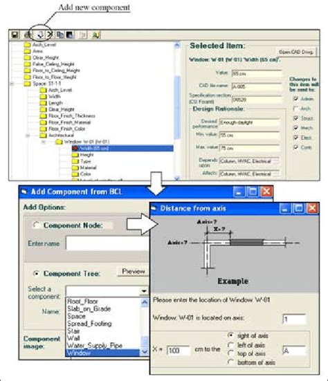 Adding A Building Component And Specifying Its Attributes See Online Download Scientific