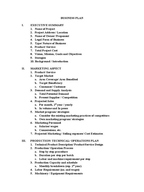 Feasibility Study Template Pdf