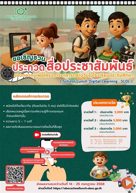 หน้าหลัก กองทุนเพื่อโครงการอาหารกลางวันในโรงเรียนประถมศึกษา กองทุนเพื่อโครงการอาหารกลางวันใน