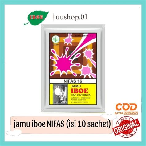 Jual Jamu Iboe Nifas Isi 10 Bungkus Shopee Indonesia