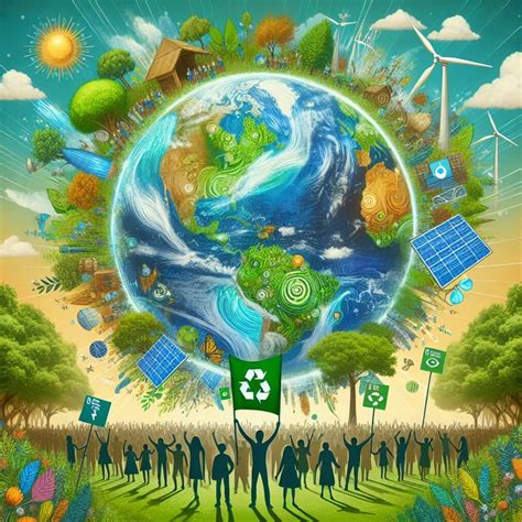 Sustainable Development Goal Artwork Promoting Planet Earth And Green