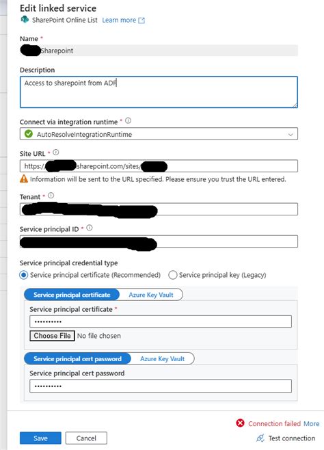 Sharepoint Linked Service Error 23201 Microsoft Qanda