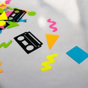 80s90s Confetti 90s Theme Birthday 90s Theme Bachelorette Party