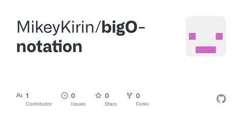Github Mikeykirinbigo Notation