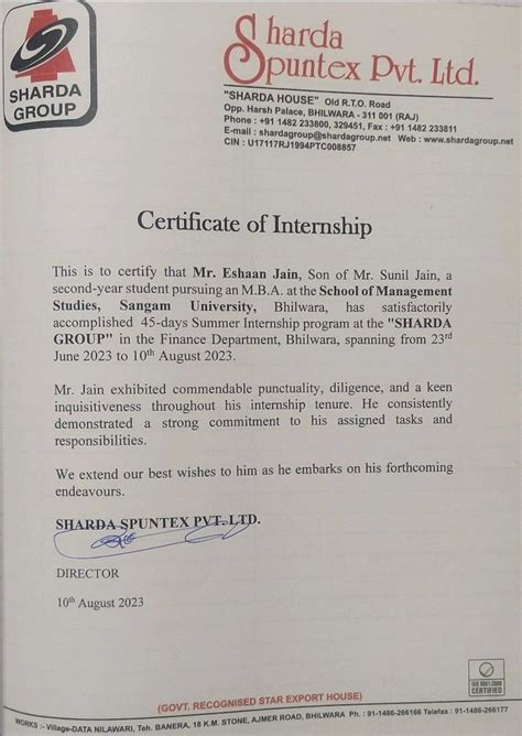 Eshaan Jain On Linkedin Finance Internship Financeinternship Summerinternship