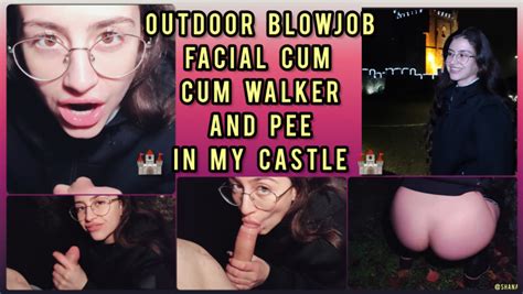Shanaxnow Kingdom Castle Blowjob Cum Walker And Pee Manyvids