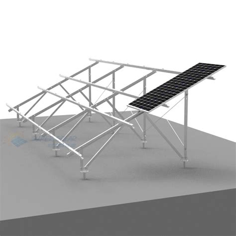 Carbon Steel Ground Mounted Solar Structure Steel Mounting Structures