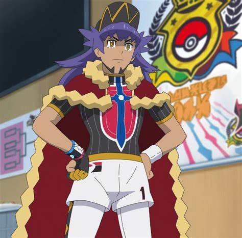 Champion Leon From Pokemon Journeys Leon Pokemon Official Art Leon