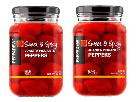 Peppadew Piquant Mild Sweet And Spicy Peppers 400g Pack 2