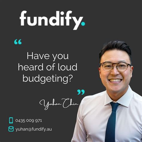 Fundify On Linkedin 📢 Have You Heard Of Loud Budgeting 📢⁣ ⁣ Lending To First Home Buyers…