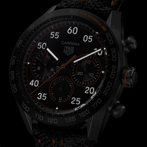 Tag Heuer Carrera Chronograph X Porsche Orange Racing Zehn Vor Zwei