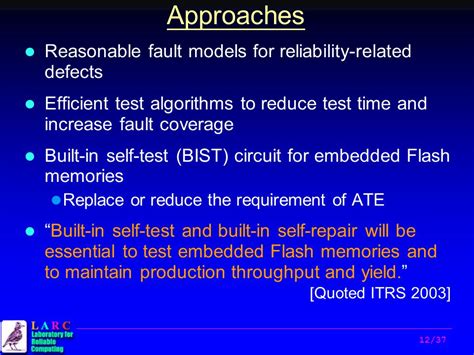 flash memory fault modeling and test algorithm development ppt video