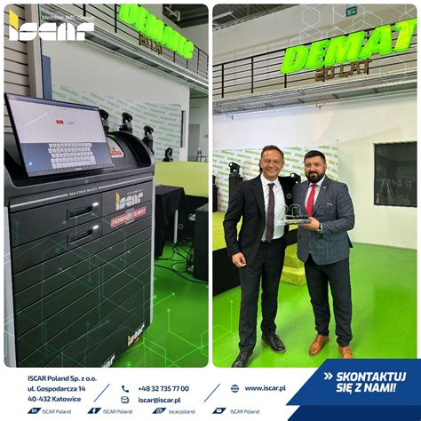 Iscar Poland Na Linkedin świętujemy Iscar Iscarpoland Dematec Neologiq Industrealize Matrix…