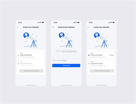 Email Verification Behance