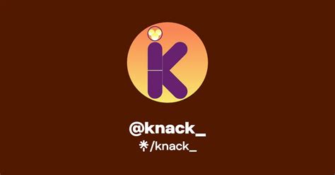 Knack Twitter Instagram Facebook Linktree