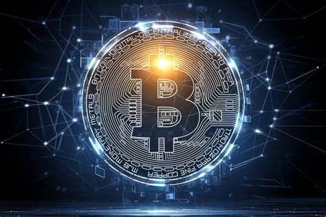 Premium Photo Bitcoin Blockchain Technology Concept Cryptocurrency