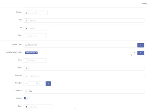 表单字段的使用 《dcat Admin 官方文档帮助手册教程》 极客文档